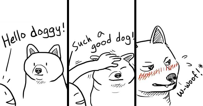 30 Comics That Show What Living With A Dog Is Really Like, By Xibang
