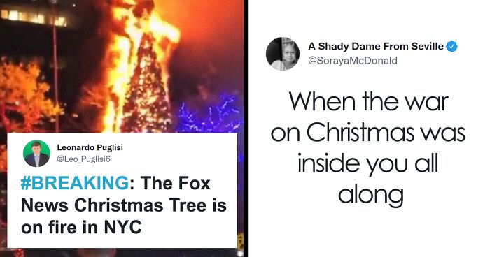 Someone Sets The Fox News Christmas Tree On Fire, And Here’s How The ...