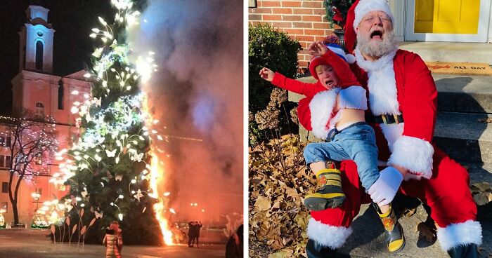 40 Of The Most Unfortunate Fails People Experienced On Christmas (New Pics)
