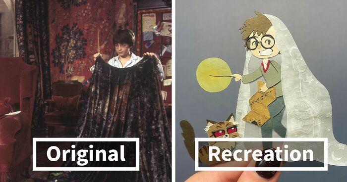 27 Paper Art Creations Based On Harry Potter Characters Done By Me ...