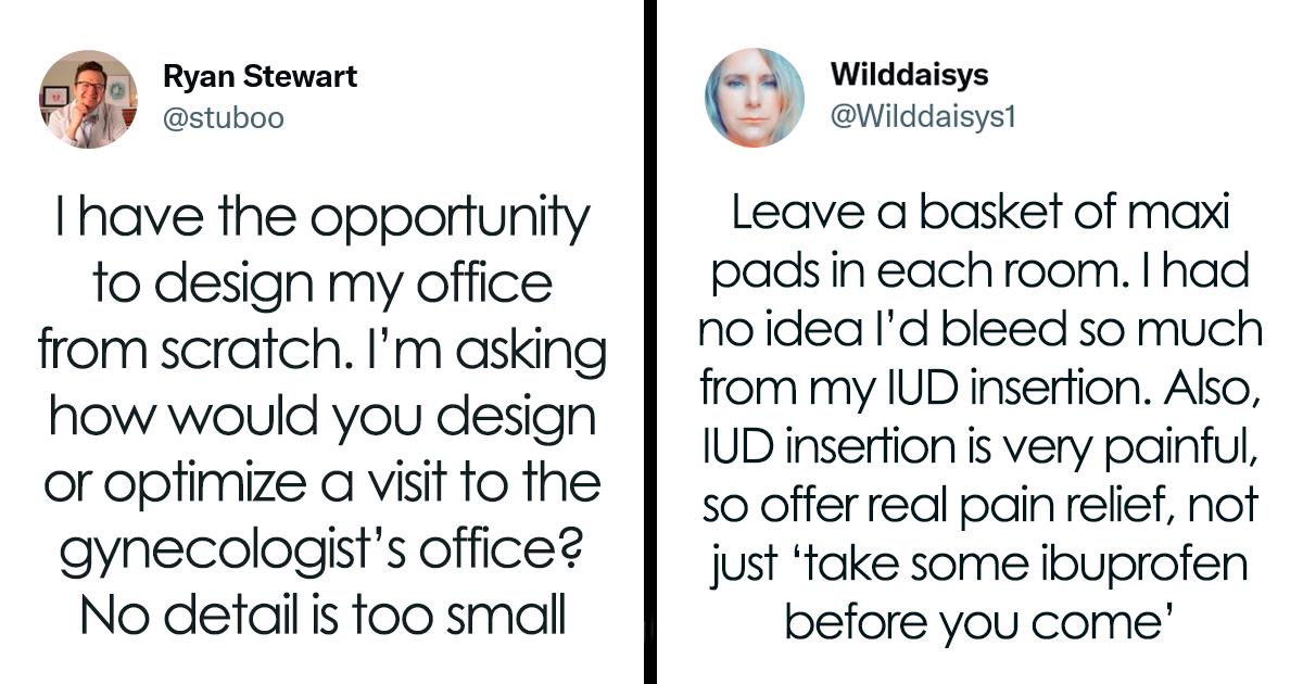Gynecologist Is Opening His Own Practice And Asked Twitter To Tell Him ...