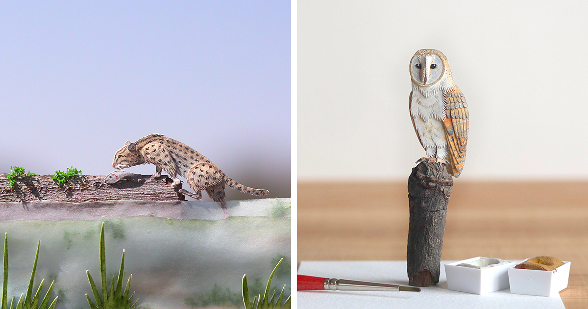 A 1000-Day Adventure In Miniature Paper Cut Art: Our 30 Creations (New ...