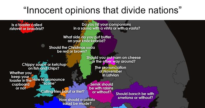 30 Unique And Informative Maps Shared On This Group That Might Change ...