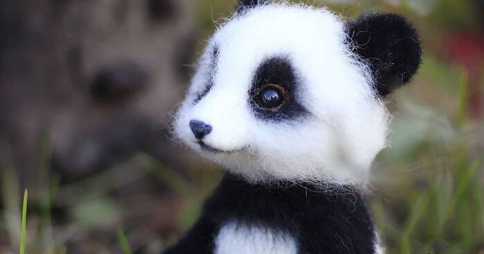 30 Adorable Needle-Felted Wool Animals By Yulia Derevschikova (New Pics)