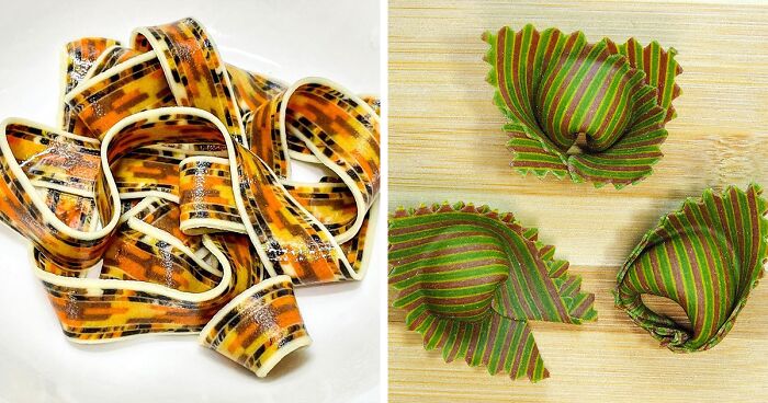 30 Unique Pasta Designs By This Chef That Went Viral On Social Media