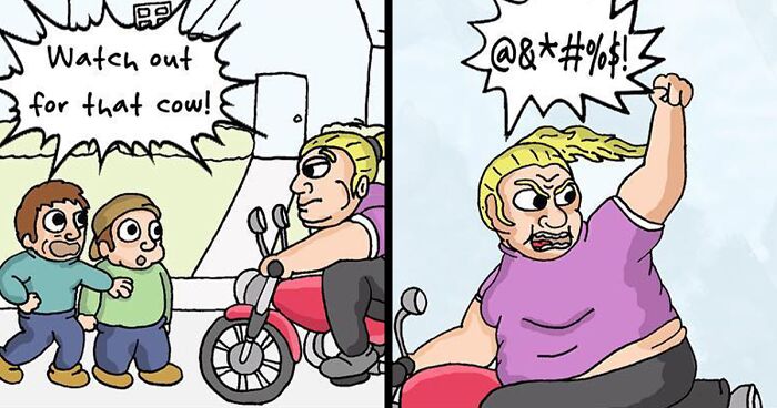 25 Dark Humor Comics I Drew To Escape From My Everyday Life | Bored Panda