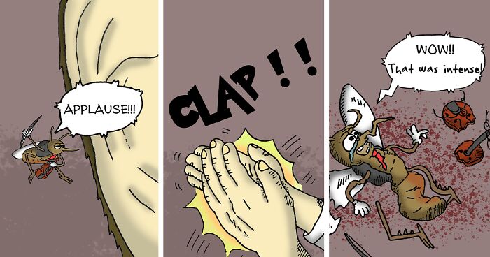 25 Dark Humor Comics I Drew To Escape From My Everyday Life | Bored Panda