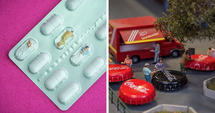 I Arrange Everyday Objects To Create Quirky Mini Worlds (30 New Pics ...