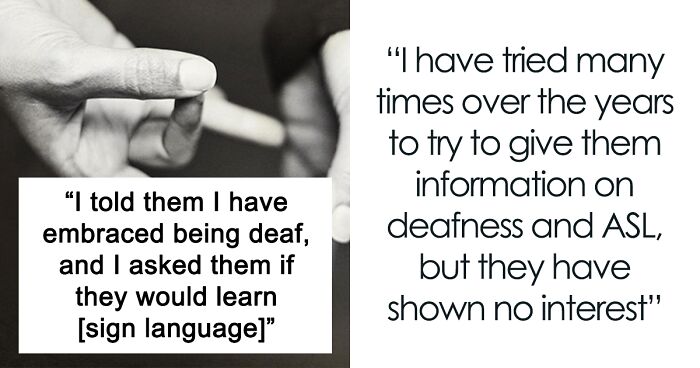 Deaf Daughter Begs Parents To Learn Sign Language For Years, Finally ...
