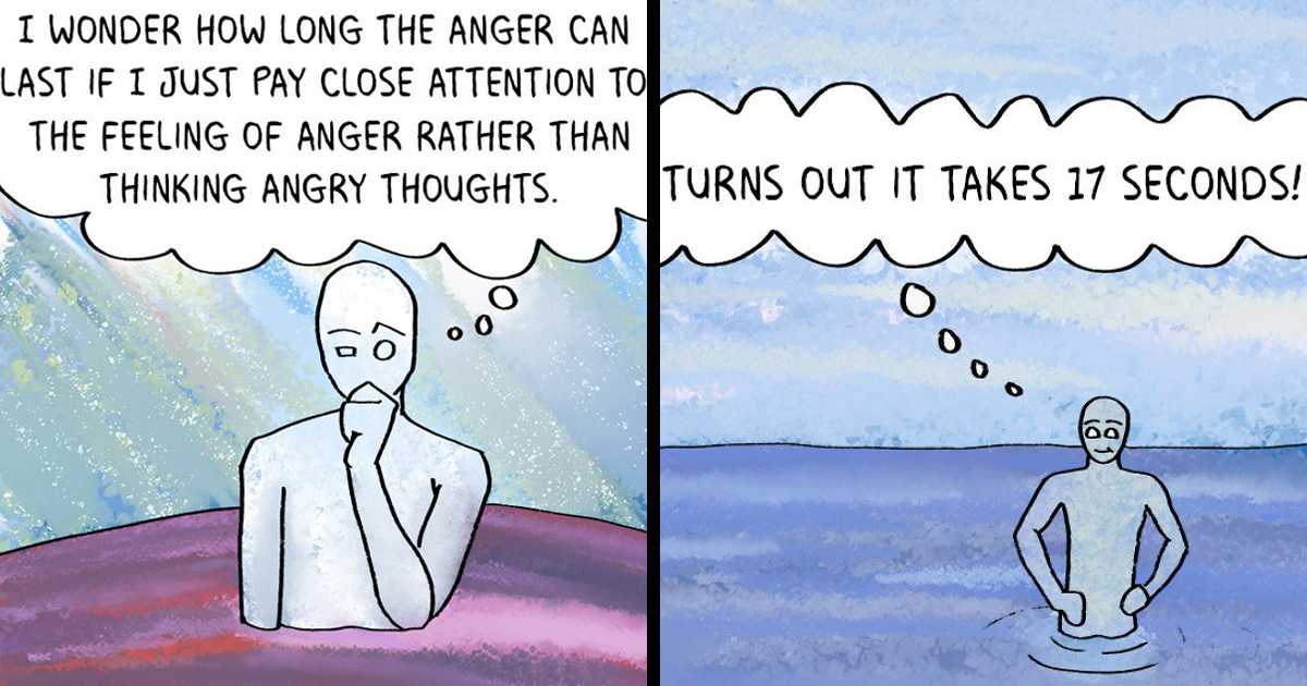 I Made A Comic About Mindfulness And How It Helps You Control Negative ...