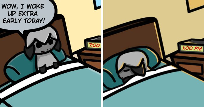 My 25 Heartwarming And Wholesome Comics About A Shy Sheep Fighting To ...
