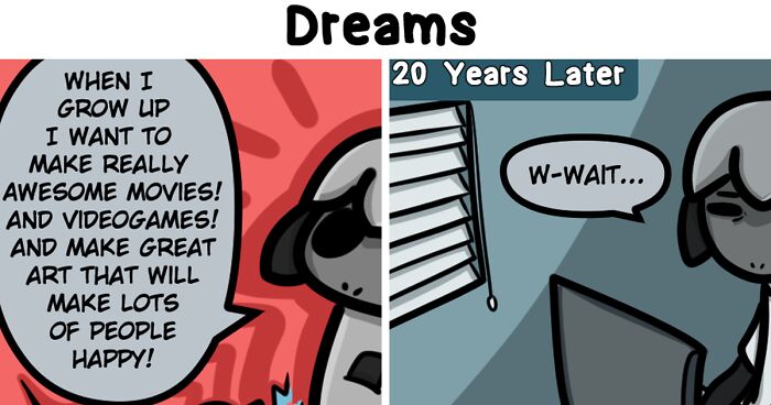 My 25 Heartwarming And Wholesome Comics About A Shy Sheep Fighting To ...