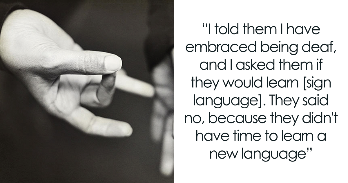 Deaf Daughter Begs Parents To Learn Sign Language For Years, Finally ...