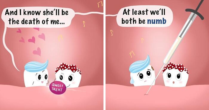 This Dentist Makes Humorous And Wholesome Comics Based On Her ...