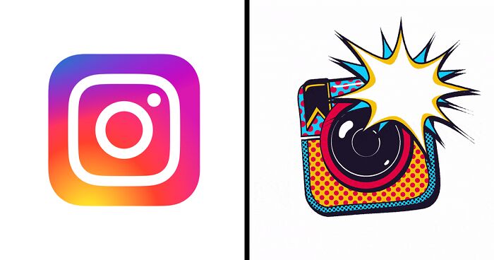 These Designers Remade Iconic Logos In Different Styles, And Here Are ...