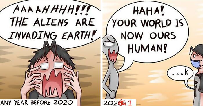 Artist Creates Fun Comics That Illustrate Familiar Life Situations (50 ...