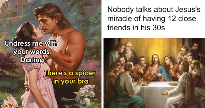 40 Of The Funniest Classical Art Memes Shared On This Online Group