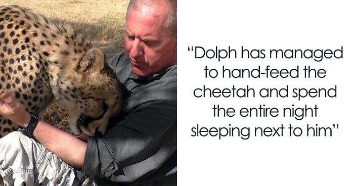 Meet Dolph, A Man Who Became Best Friends With A Wild Cheetah