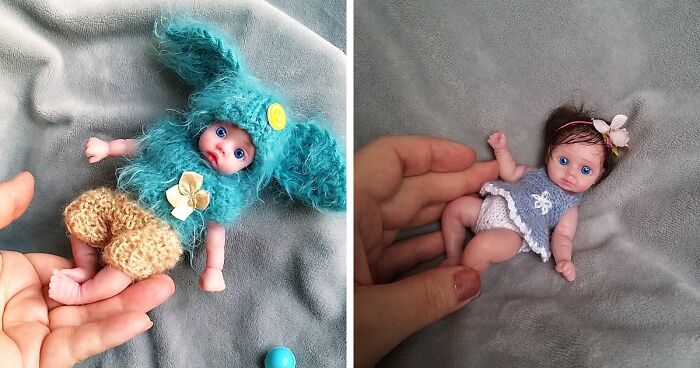 I Create Tiny And Realistic Looking Silicone Baby Dolls, And Here Are ...