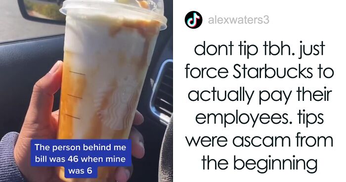 This Guy Balks After He’s Expected To Pay $46 Starbucks Bill For Car ...