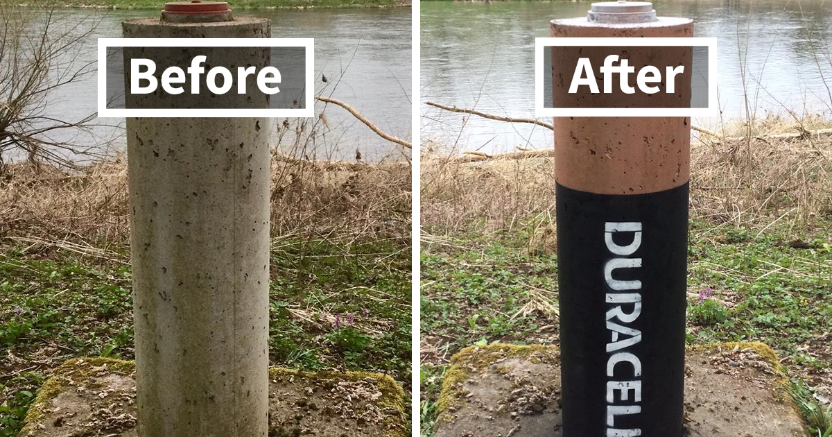 Artist Makes The Streets Fun Again By Creating Graffiti That Interacts ...