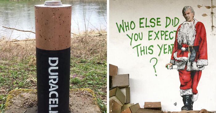 Artist Makes The Streets Fun Again By Creating Graffiti That Interacts ...