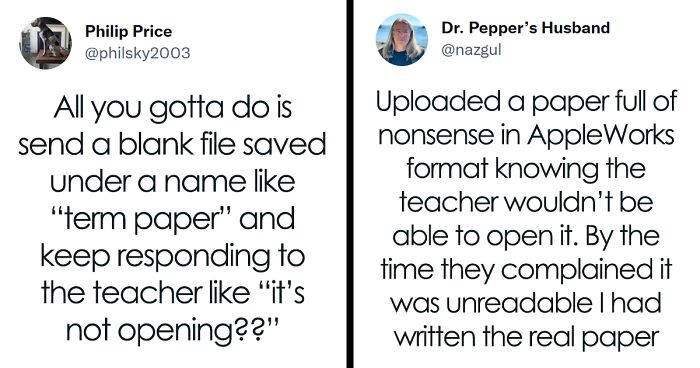 30 Times Students Figured Out A Way To Outsmart Their Teachers And Not ...