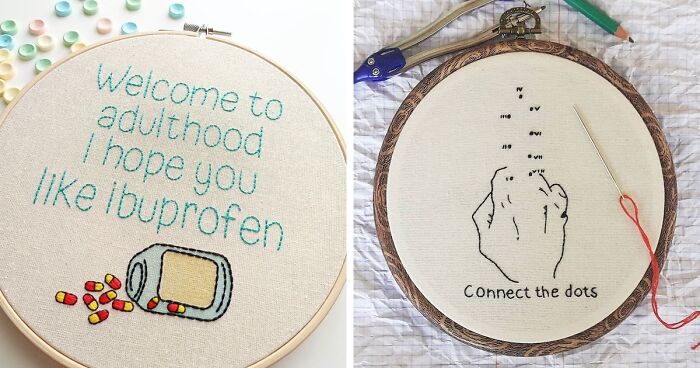 We Create Unapologetic Embroideries With Funny And Honest Quotes, And ...