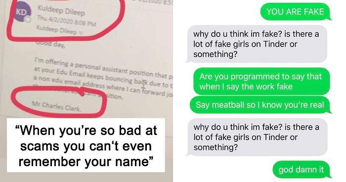 35 Times People Received Such Pathetic Scam Messages, They Just Had To ...