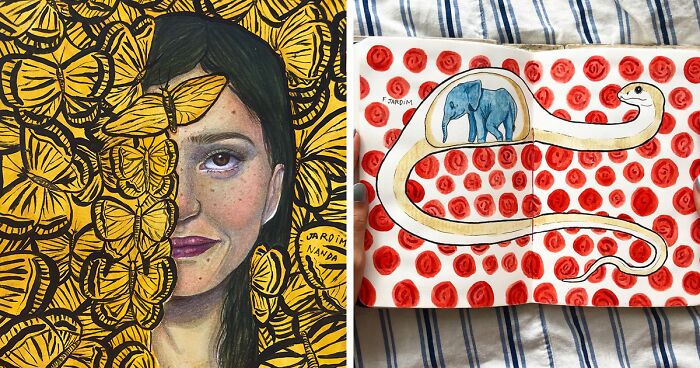 My 20 Paintings That Were Inspired By The Books That I’ve Read Over The ...