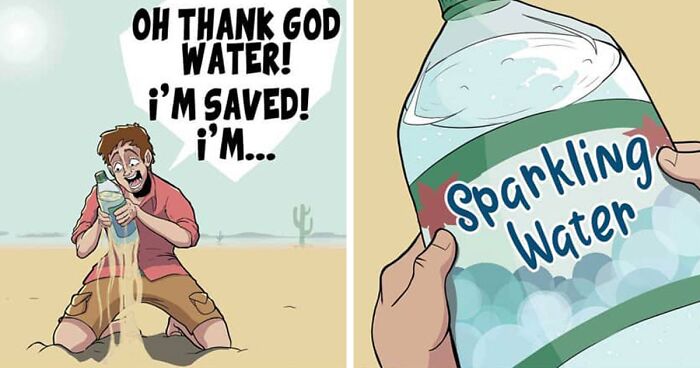 40 Comics With Absurd Situations And Unexpected Endings By This Artist ...