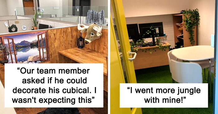 30 Times Staff Transformed Their Lifeless Office Cubicles Into ...
