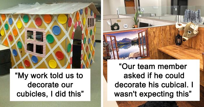 30 Times Staff Transformed Their Lifeless Office Cubicles Into ...
