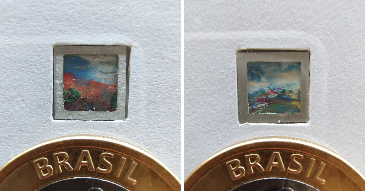 I Make Micro Paintings (7 Pics)