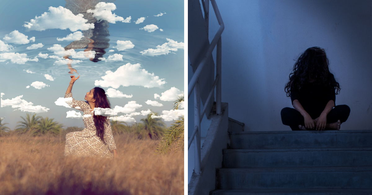 I Photographed Myself To Portray Anxiety With The Help Of Photo ...