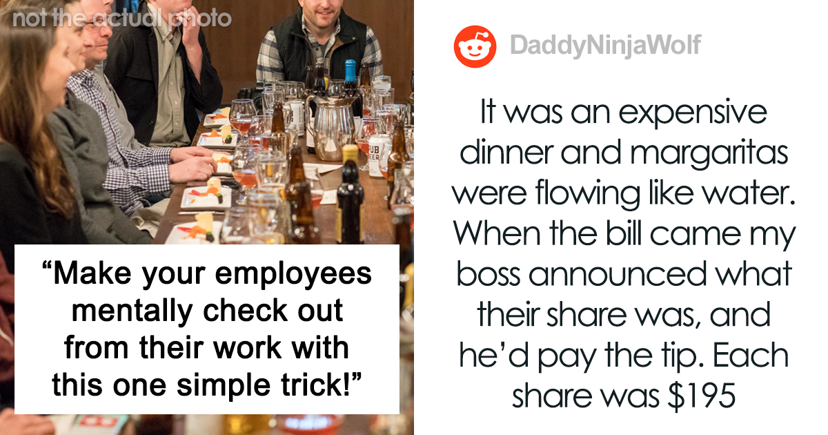 30 Times Greedy Bosses Expected Employees To Pay At Company Gatherings ...