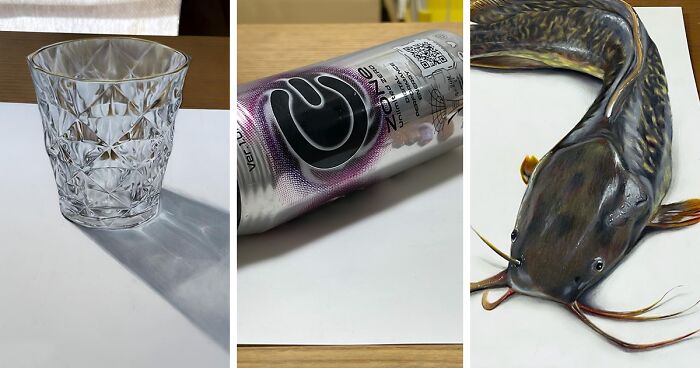 30 Drawings By This Japanese Artist That Look Like Optical Illusions