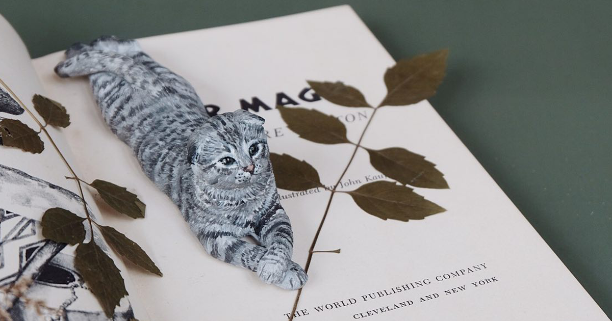 70 Tiny Animal Sculptures That I Created From Clay | Bored Panda