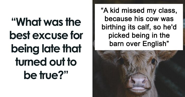 40 Teachers Share Unbelievable Student Excuses For Being Late That ...