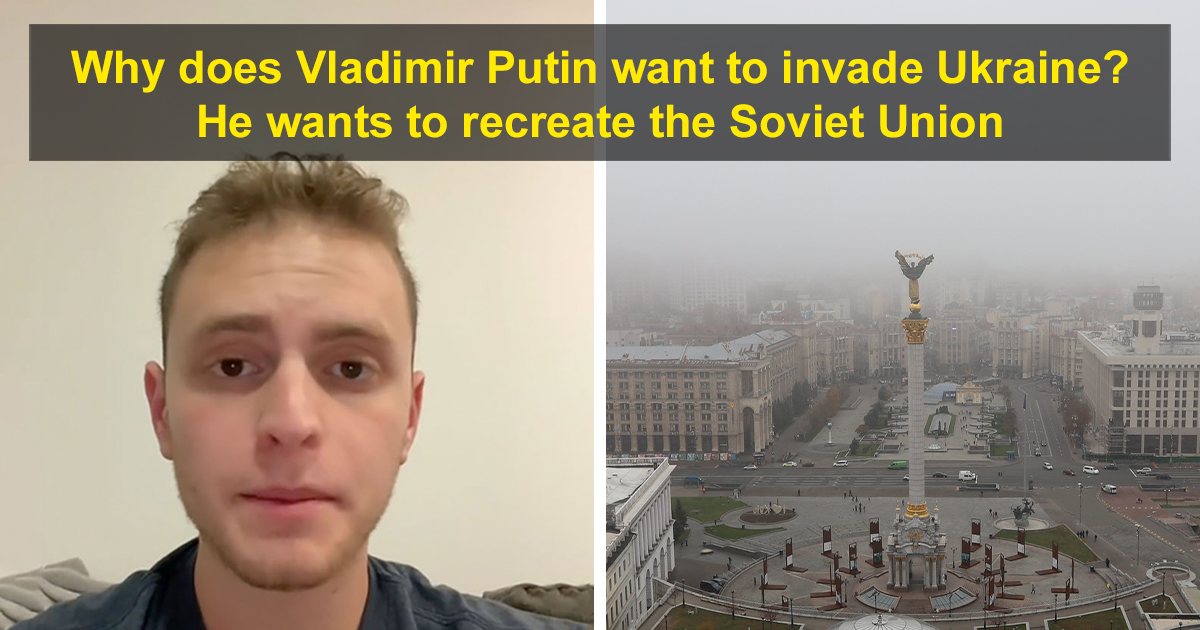 A TikTok Video Explaining Why Russia Is Currently Invading Ukraine Goes ...