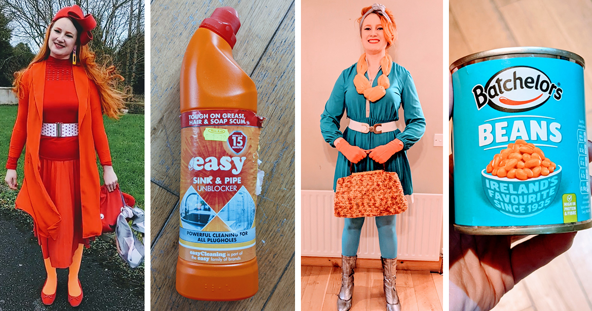 This Woman Dressed Up As Household Items Every Day In January And Here ...