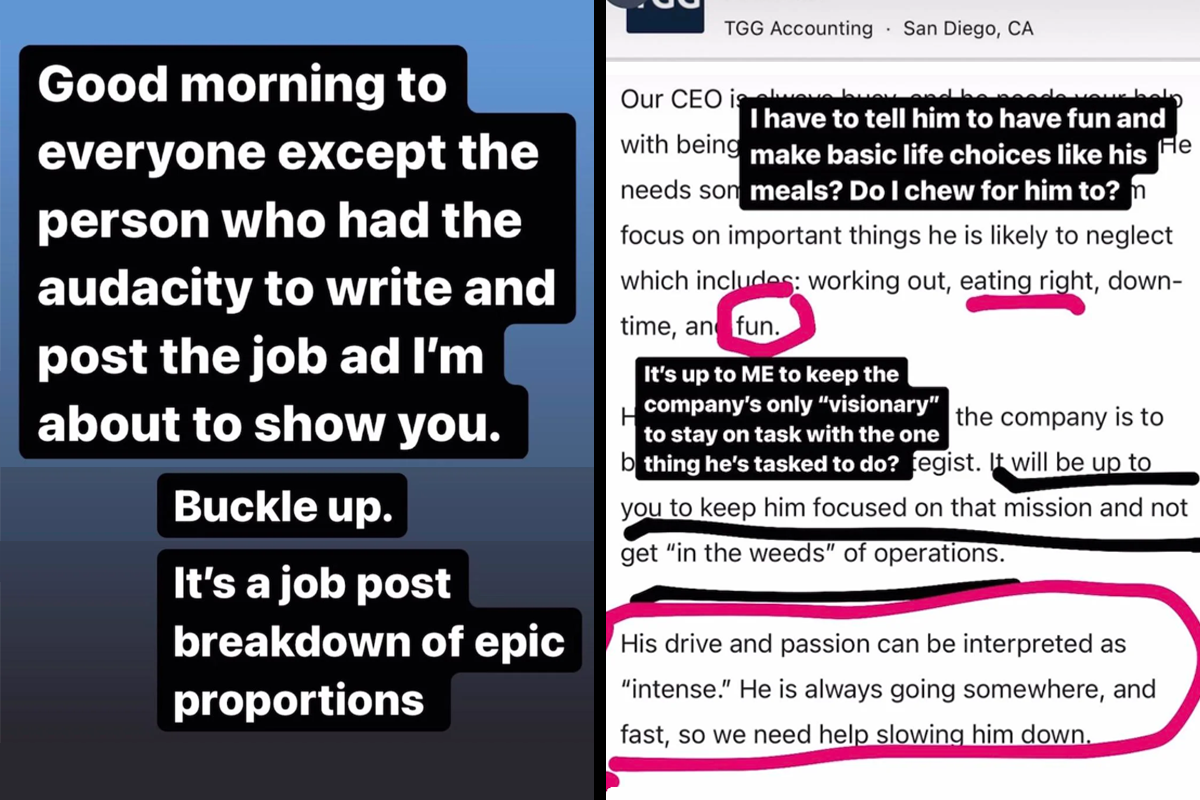 Person With 18 Years’ Experience In HR Breaks Down This Insane Job ...