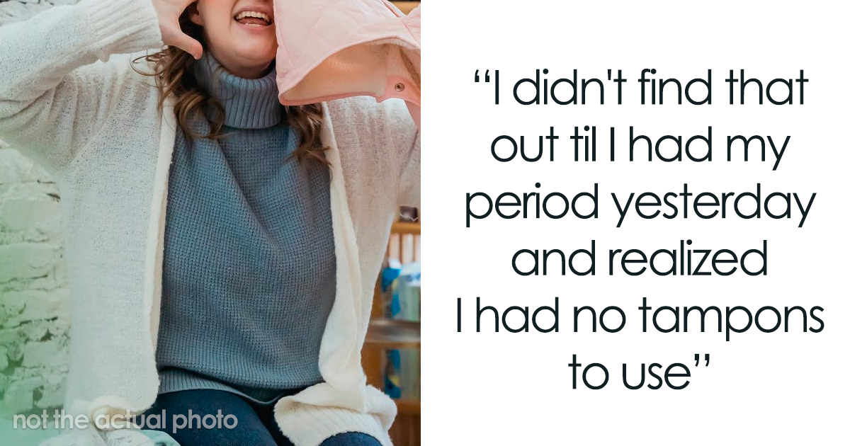 Woman Is Forced To Hide Tampons From Husband Who Hates Them, Finally ...