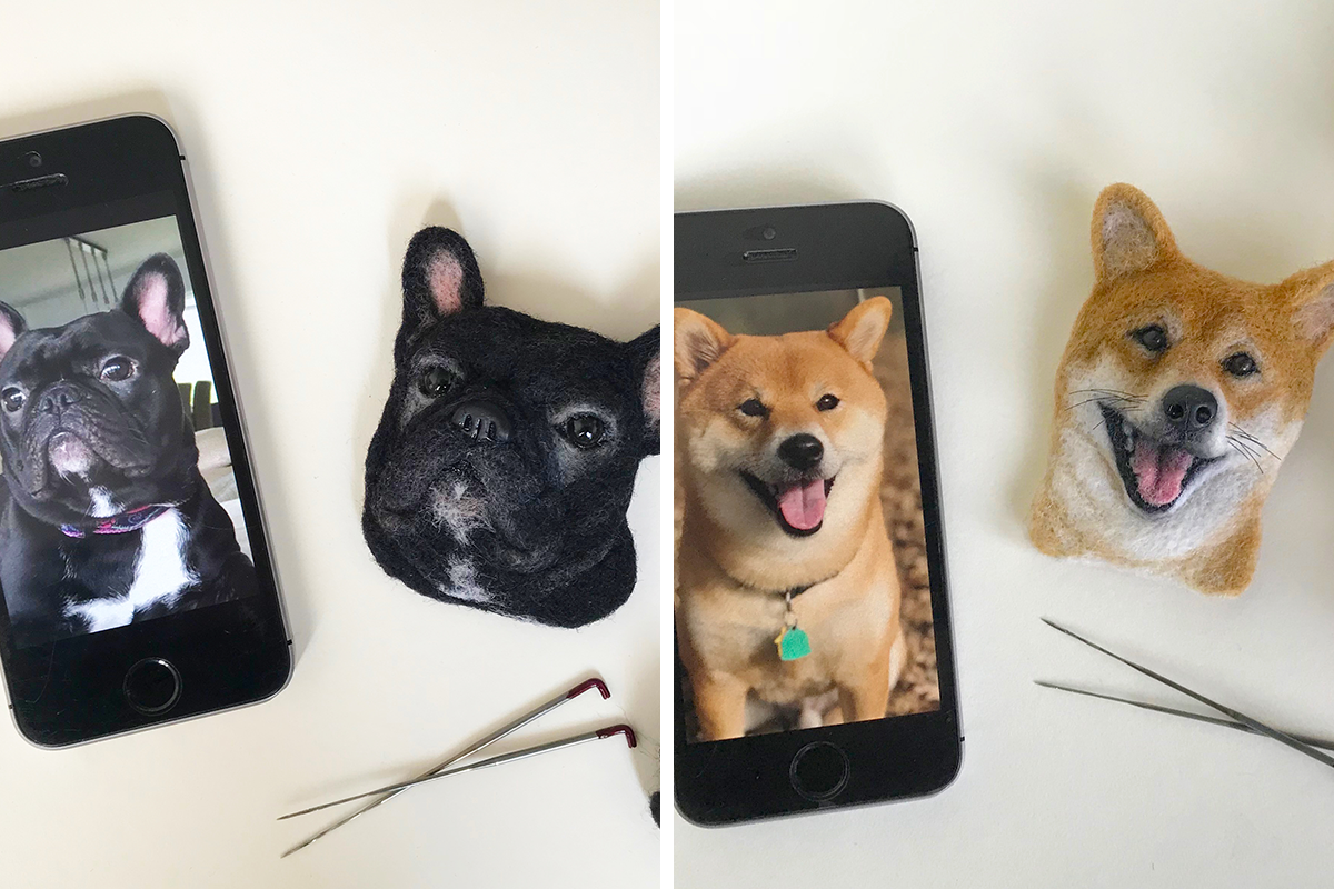 I Use Natural Sheep’s Wool To Felt 3D Animal Portraits And I Love Every ...