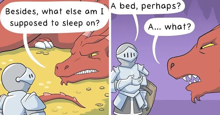 30 Hilarious Comics With Unexpected Endings By This Artist | Bored Panda
