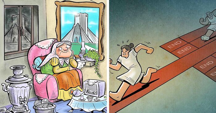 This Artist Illustrates Modern Society’s Problems, And Here Are 30 New ...