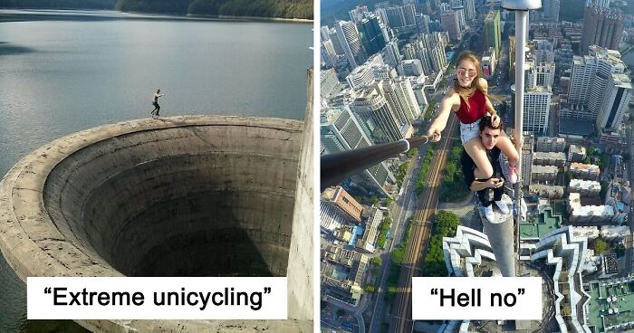 40 Times People Posted Unnerving Pics Of Great Heights That Made Others ...