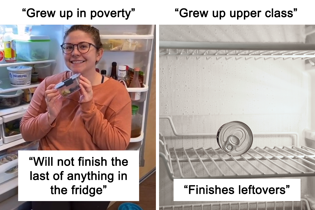 Woman Grew Up Poor While Her Husband Grew Up In Upper Class, Here Are ...