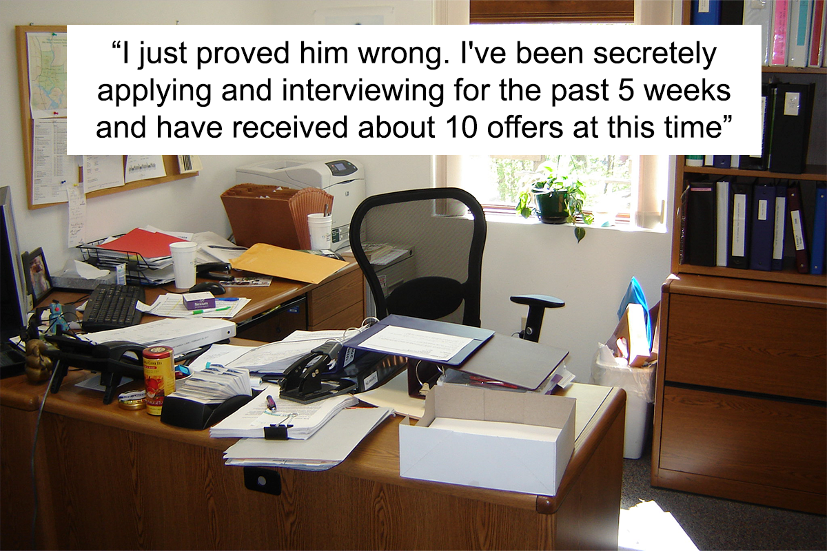Mistreated Employee Secretly Interviews For Other Jobs, Gets New Job ...