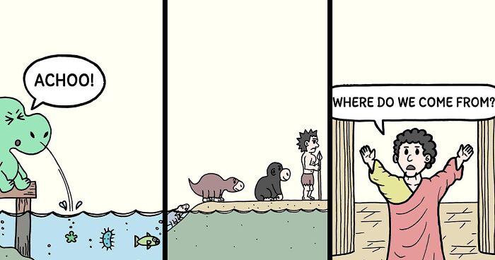 Artist Creates Fun And Adorable Comics Depicting The Life Of Human-Like ...